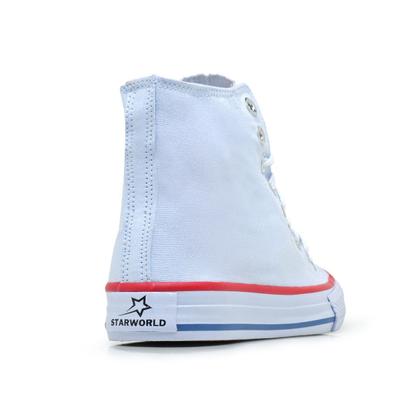 Tênis Botinha Cano Alto Unissex Starworld Casual Estilo All Skate ...