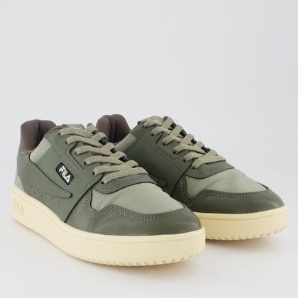 Tenis Fila Acd Classic Verde e Bege - Tênis Feminino - Magazine Luiza