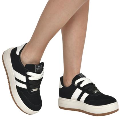 Tenis Via Marte Casual Feminino Plataforma Confortavel - Tênis Feminino ...