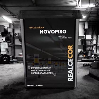 Tinta Emborrachada Borracha Líquida 18KG REALCECOR Parede, Laje, Reboco ...