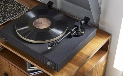 Tocadiscos Jbl Spinner Bluetooth Acionamento Por Correia Cor Preto ...