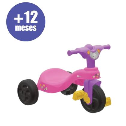Triciclo Motoca Velotrol Infantil Passeio Azul Rosa Menino Menina Sem ...