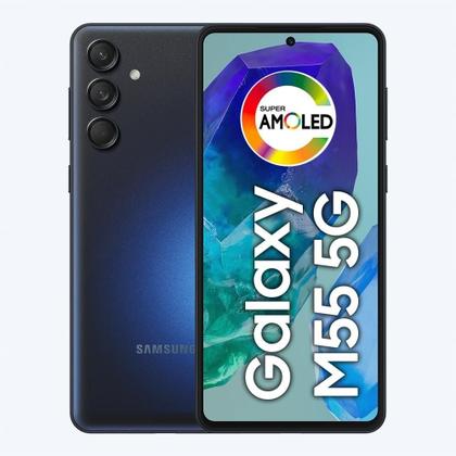 Usado: Galaxy M55 256GB Azul-escuro Excelente - Trocafy - Samsung ...