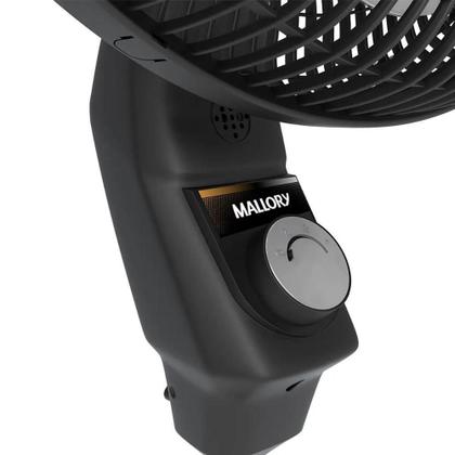 Ventilador De Coluna Mallory éolo 40cm Preto E Grafite 110V ...