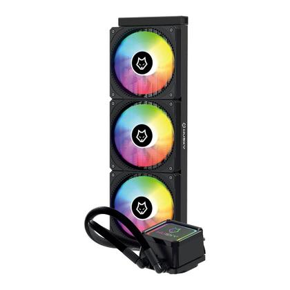 Water Cooler Husky Freezy, Iluminação ARGB, 360mm, AMD e Intel, Preto ...