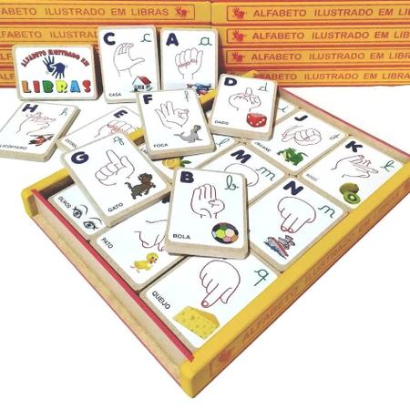 Alfabeto Ilustrado em Libras
