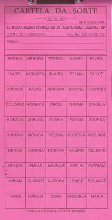 Cartela de Rifa 150 Nomes😬 Descubra o poder e a versatilidade do wild tiger jogo