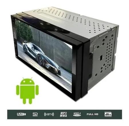 Som Pra Carro Aparelho Automotivo Midia 7 Pol CarPlay + Moldura GM SPIN 2019 + Câmera - MP5 ...