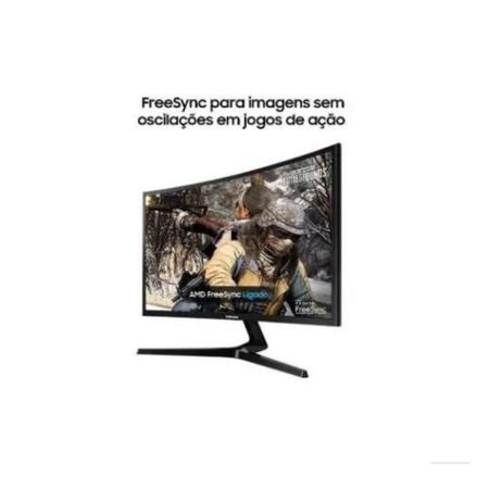 Monitor Curvo Samsung Odyssey 24" Fhd 144hz Hdmi Dp Freesync Preto, Série Crg50 - Monitor para ...