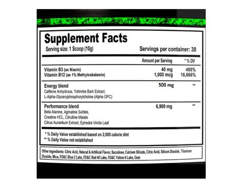 Pré Treino Crack 300g Demons Lab, 55% OFF