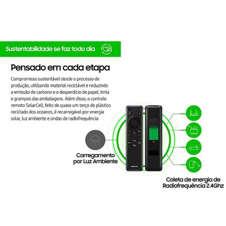 Smart TV 70 polegadas Samsung UHD Crystal 4K Gaming Hub, UN70CU7700 ...