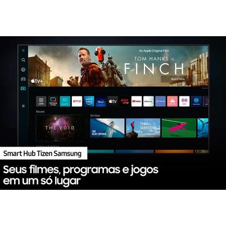 Smart TV 70 polegadas Samsung UHD Crystal 4K Gaming Hub, UN70CU7700 ...