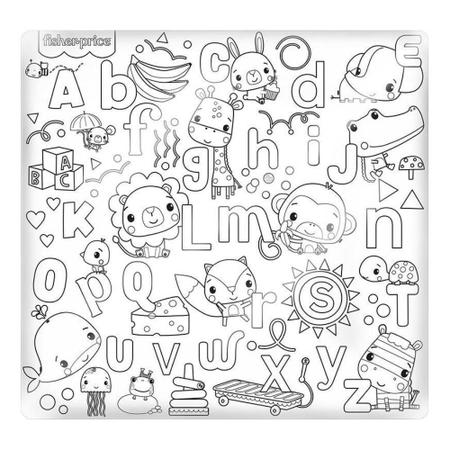 Fisher Price Alphabet Coloring Pages