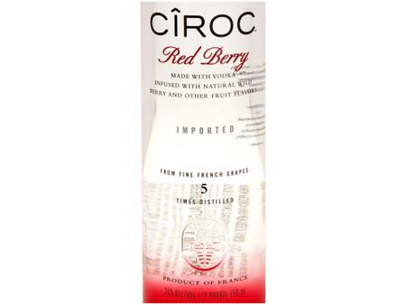 Ciroc Red Berry Label