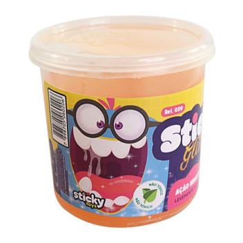 01 Pote de Slime Geleca 130g Coloridas com Glitter-Sortido - STICKY ...