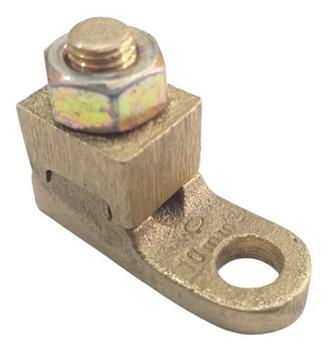 01 Terminal Sapata Pressão Cabos Cobre Fundido 10mm - Terminais ...