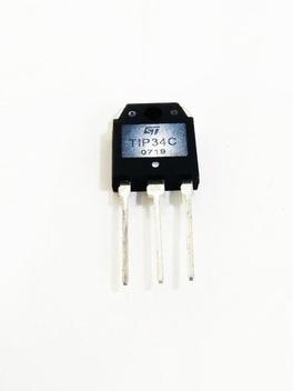 01 Transistor Tip34c Tip 34 Tip34 Pnp 100v 10a 80w - Transistor - Magazine Luiza
