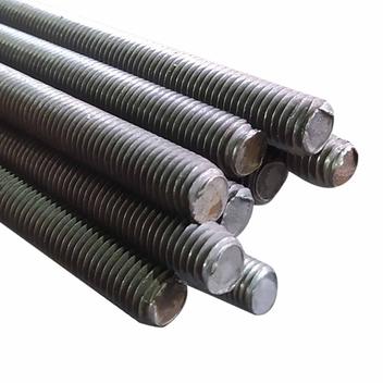 01 Un Barra Roscada Aço Polido 3/8 x 1m Pol Rosca Grossa UNC - TOURO ...