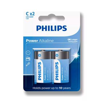 02 Pilhas Alcalinas C Philips - Pilhas - Magazine Luiza