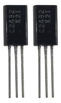 02 Transistor 2sc2482 C2482 300v 0,1a Estoque Antigo Anos 80 ...