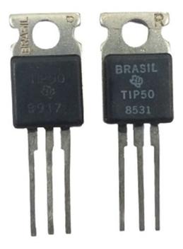 02 Transistor Tip50 Tip 50 400v 1a - Antigo Original Texas - Transistor ...