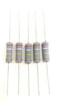 05 Resistor de Potência 390K 2W 5% Filme de Carbono - Materiais ...