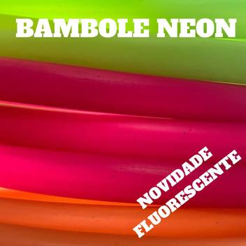 05 unid Bambolês NEON Fluorescente Sortidos Colorido Novidade 50cm ...
