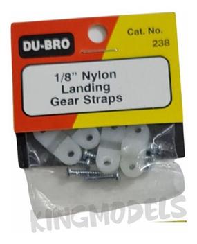 1/8 Nylon Landing Gear Straps Travamento Trem Pouso Dub238 - Dubro ...