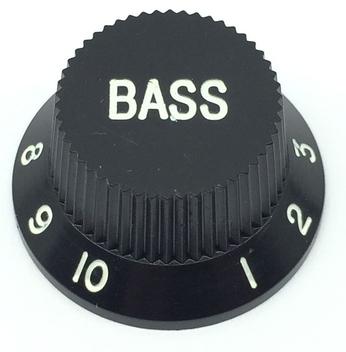1 Knob Plástico BASS guitarra baixo PST PRETO Unidade - SPIRIT ...