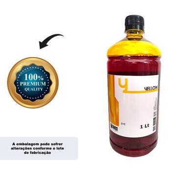 1 Litro Yellow Tinta Para Impressora Hp DeskJet 2540 4620 4640 Alta ...
