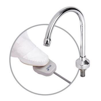 1 Pedal + 1 Torneira 28 Cm Bancada + Acionador Eletrico 110V - Biovis ...