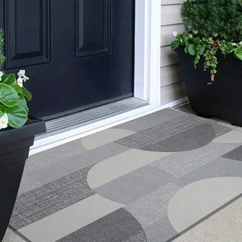 1 Tapete Capacho Porta Antiderrapante Js Fu 50 x 80 Vr - IDEALIZA - Capacho / Tapete de Entrada ...