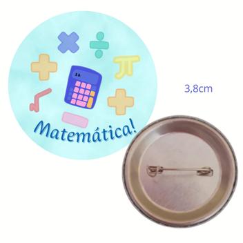 10 bottons matemática broches matemáticos - Ágape bottons - Pins e ...