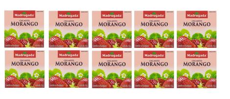 10 Chás Misto MORANGO MADRUGADA SACHÊ - Chá - Magazine Luiza