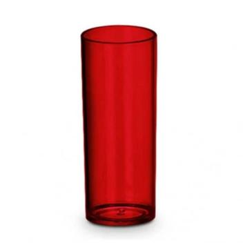 10 Copos Long Drinks Cores Sólida 350ml - plasti festas - Copos ...