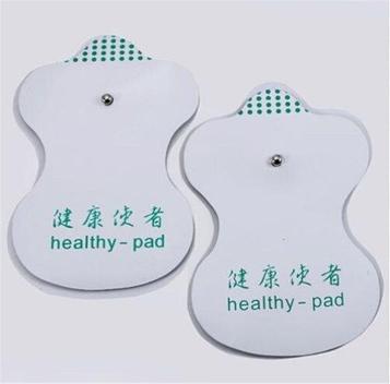 10 Eletrodo Pads Acupuntura Terapia Máquina Digital Massager - IMPT ...