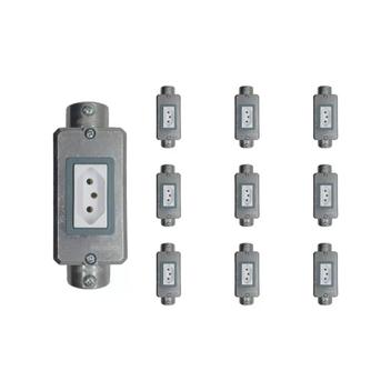 10 Kits Condulete 3/4 Placa 1 Posto e Mod Tomada Tramontina - Tomadas ...