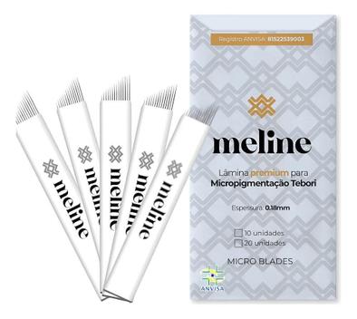 10 Lâminas 0,18 Meline Ultra Fine Nano Blade Com Anvisa - Lâmina para ...