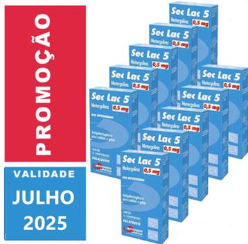 10 Sec Lac 5 - 16 Comp. Antigalactogênico Cadelas E Gatas - Agener ...