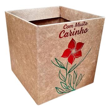 10 unds Cachepot Pote 15 Decoração Vaso Flores - Kraft Muito Carinho ...