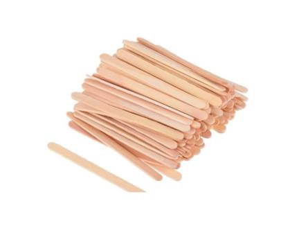 100 Palitos De Sorvete Picolé Para Artesanato Ponta Redonda - Mor ...