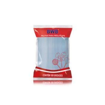 100 Palitos Pequeno Plástico Canudo 9cm Tubo Azul - Bwb Embalagens ...