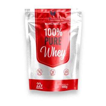 100% Pure Whey 900g Refil Puretech Baunilha - Whey Protein - Magazine Luiza