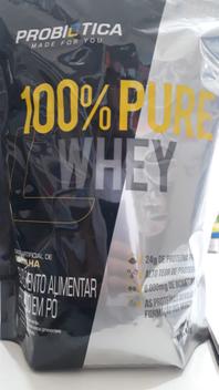 100% PURE WHEY PROBIOTICA REFIL 825G (sabores) - PROBIÓTICA - Whey ...
