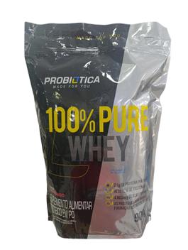 100% Pure Whey Refil Probiotica - 900g - Whey Protein - Magazine Luiza