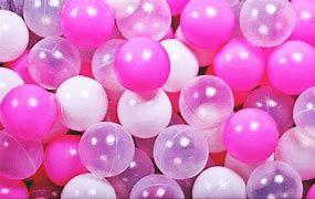 100 unidades de Bolinhas de Piscina Rosa Pink, Branco e transparente ...