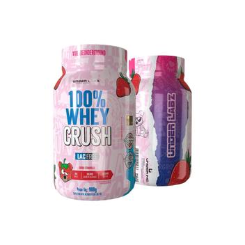 100% Whey Crush Lacfree Pote 900g - Under Labz - Under Labz Hard ...