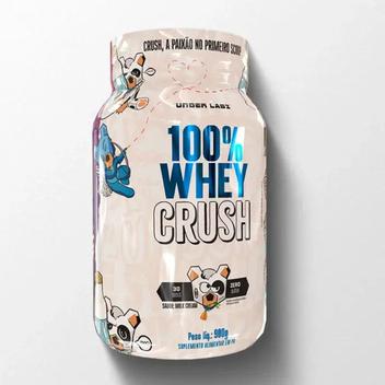 100% Whey Crush Under Labz Whey Protein com Vitaminas pote 900g - Whey ...