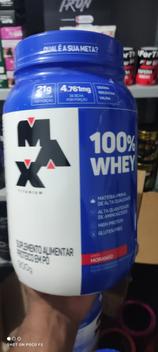 100%whey MAX Titanium - Whey Protein - Magazine Luiza