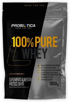 100% Whey Probiotica 900g - PROBIÓTICA - Whey Protein - Magazine Luiza